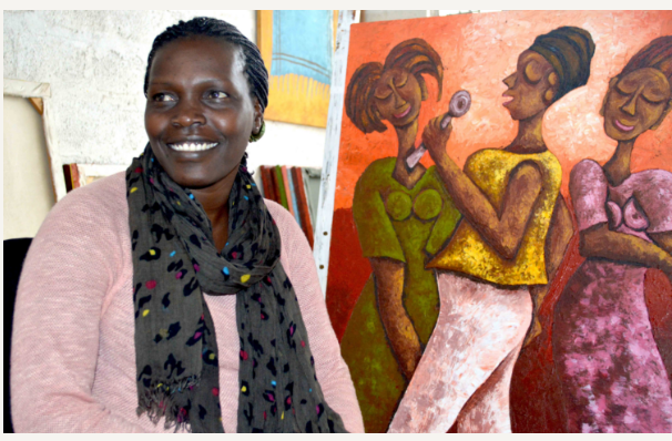 „Painting Kenia – She’s the Boss“ – Bilder der kenianischen Künstlerin ...